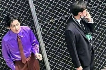 BTS’s V Caught Smoking A Cigarette At Grammys 2022, ARMY Reacts